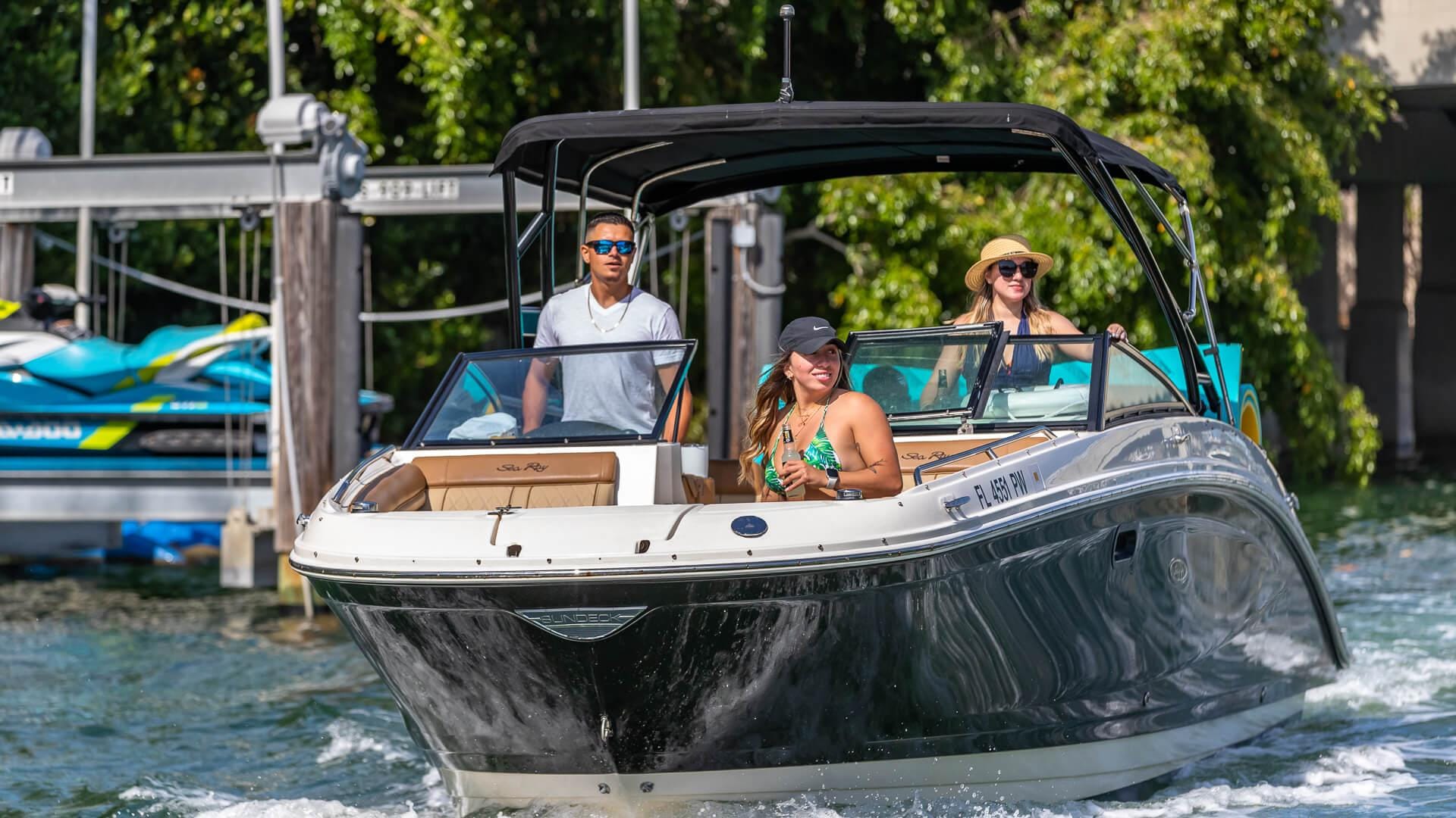 Miami Boat Rental Routes - Captain M Boat Rentals